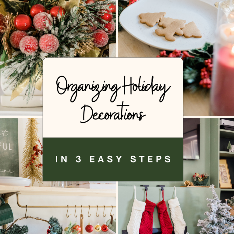 Organizing Holiday Decorations in 3 Easy Steps - youorganizedbybarb.com